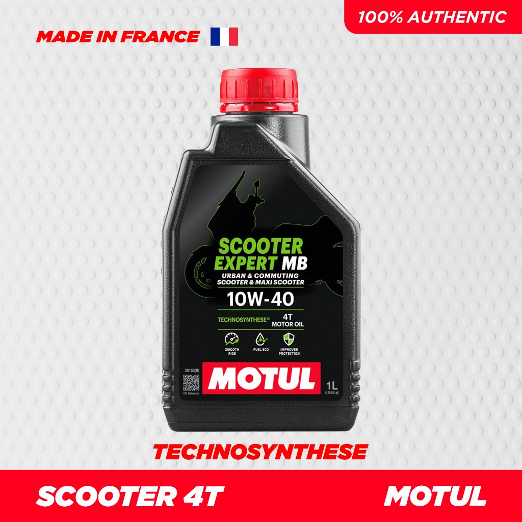 MOTUL SCOOTER EXPERT MB 4T 10W40 TECHNOSYNTHESE Semi Synthetic Engine ...