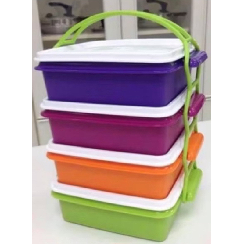 Tupperware Small Goody Box with carolier (4 ) | Shopee Malaysia