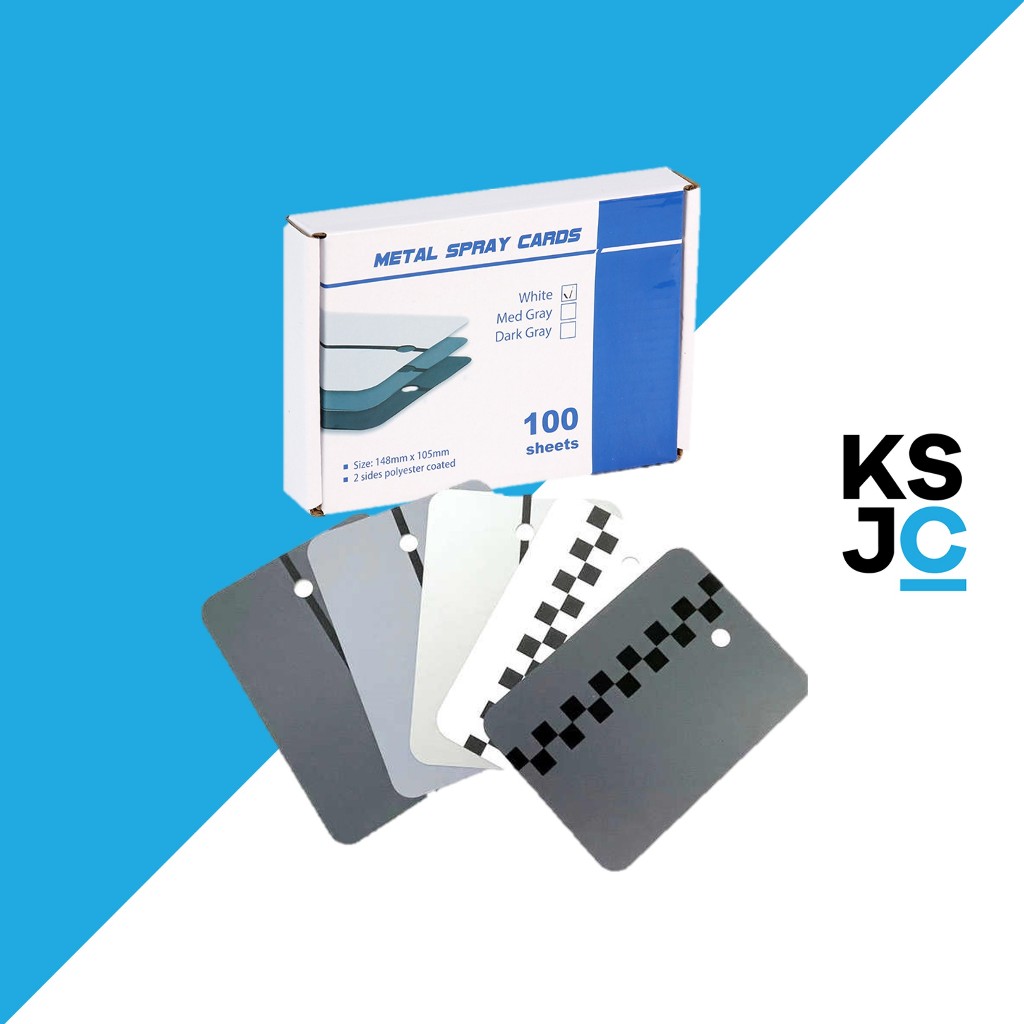 METAL SPRAY CARD, TEST SPRAY PAINT SAMPLE METAL SHEET CARD PANEL 14.8CM ...