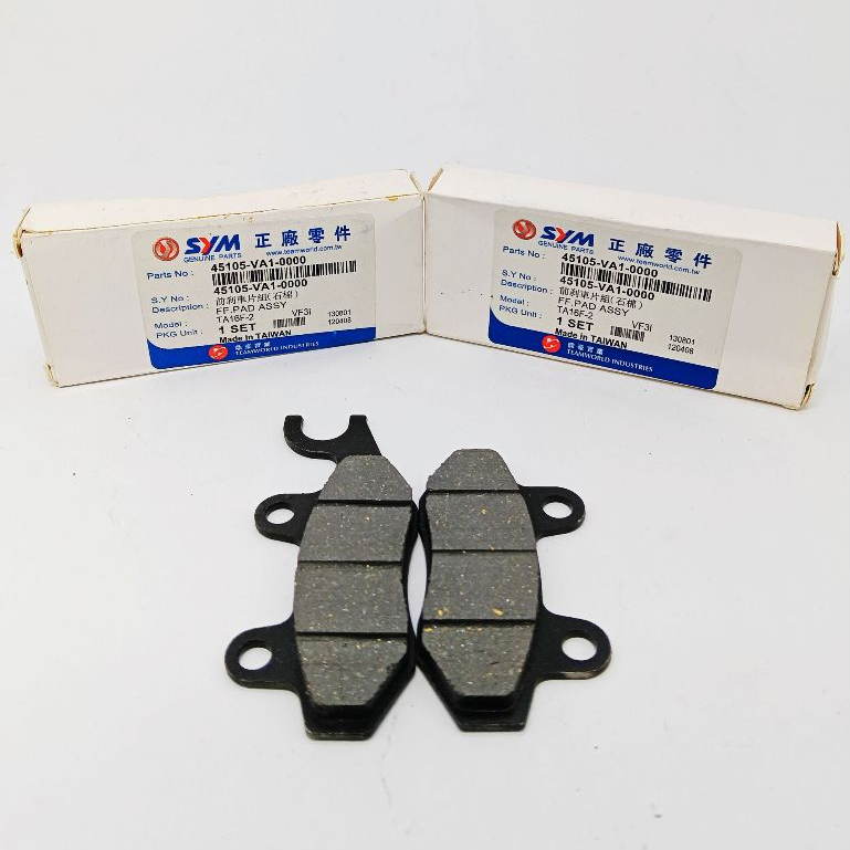 DISC BRAKE PAD SYM FRONT DISC BRAKE PAD SYM REAR VF3I SYM185 (SYM ...