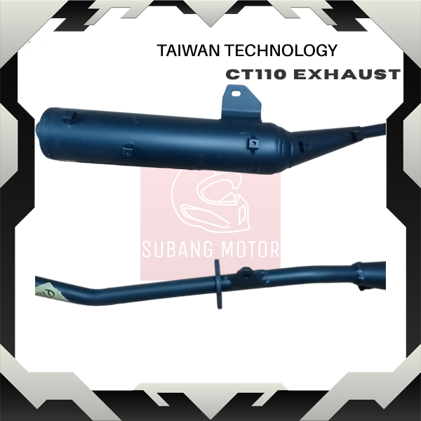 EXHAUST HONDA CT110 STANDARD EXHAUST PIPE HONDA CT110 Motorcycle ...