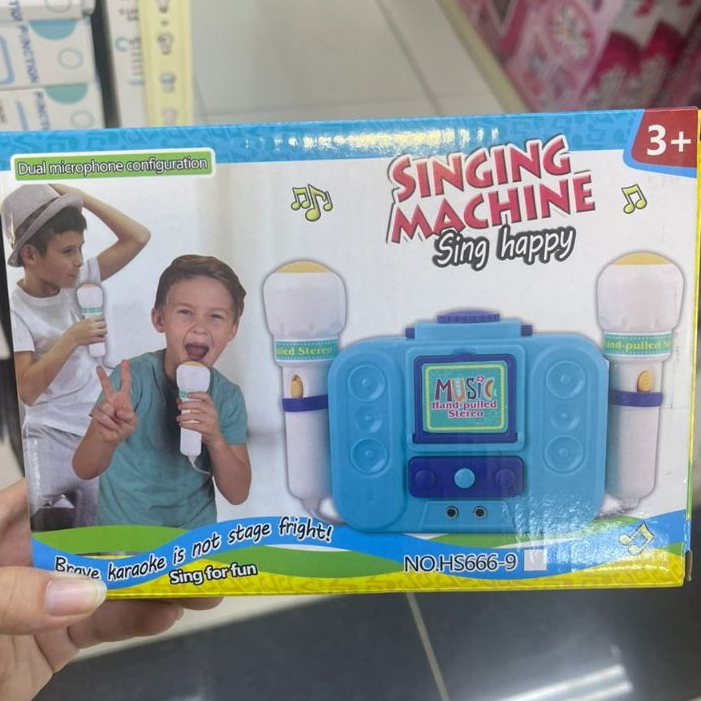 SINGING MACHINE SING HAPPY PLAY TOY FOR KARAOKE SET | Shopee Malaysia