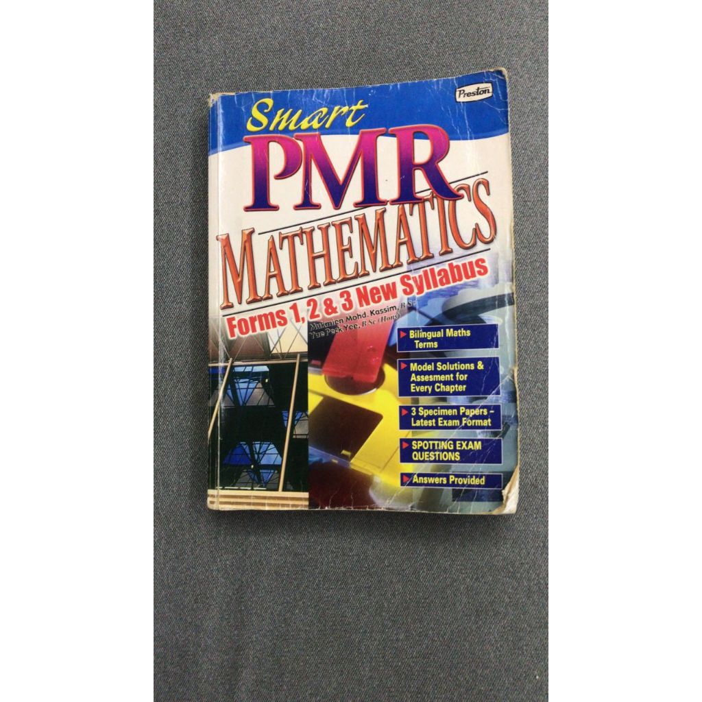 Smart PMR Mathematics Form 1,2,3 (Pre-loved) | Shopee Malaysia