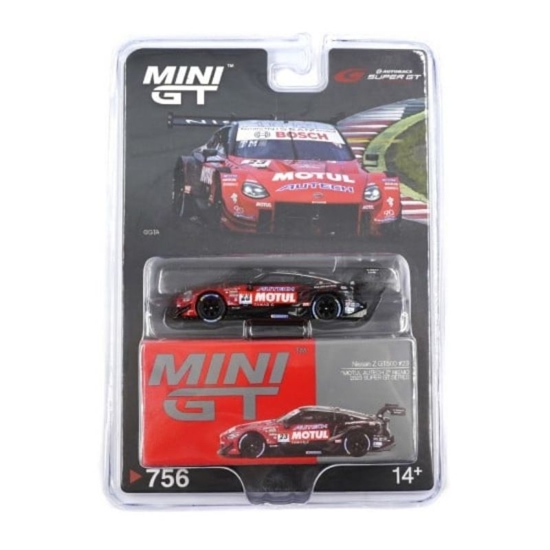 1/64 Mini GT #756 Nissan Z GT500 #23 "Motul Autech Z" Nismo 2023 Super ...