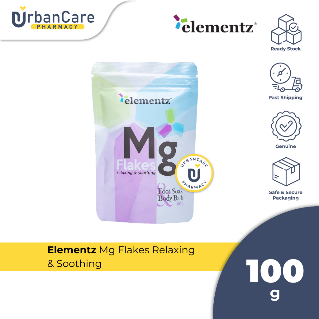 Elementz Mg Magnesium Flakes 100g | Shopee Malaysia