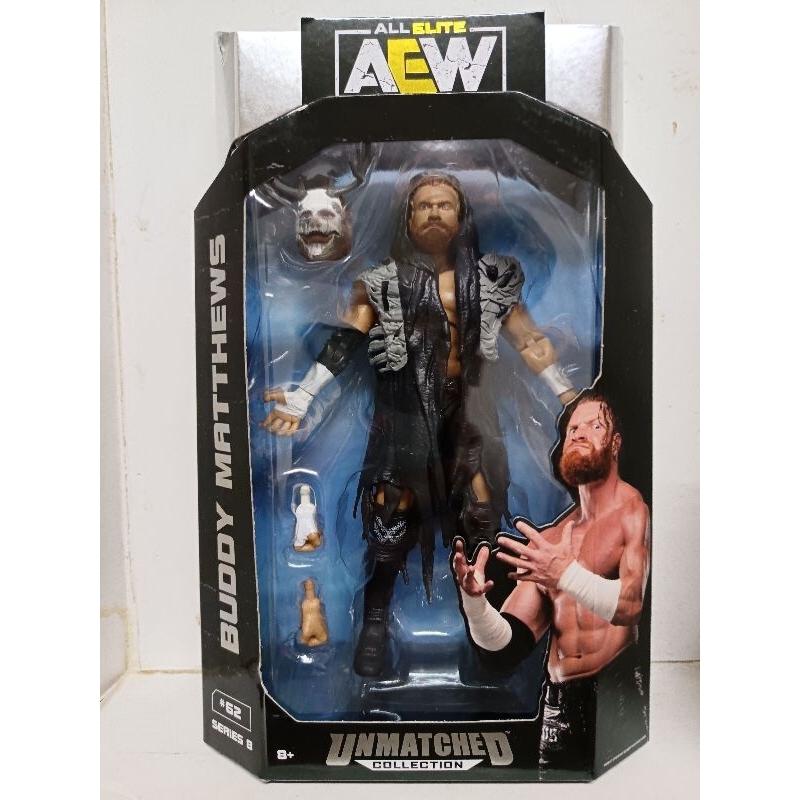 Jazwares AEW Unmatched 6 Buddy Matthews Wrestling Action Figure ...