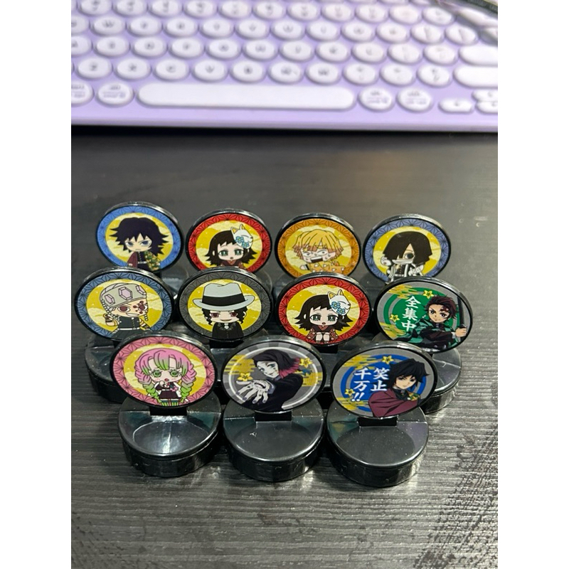Kimetsu no Yaiba Demon Slayer Stamp Stamp Retsuden 1BOX all 18 pieces ...