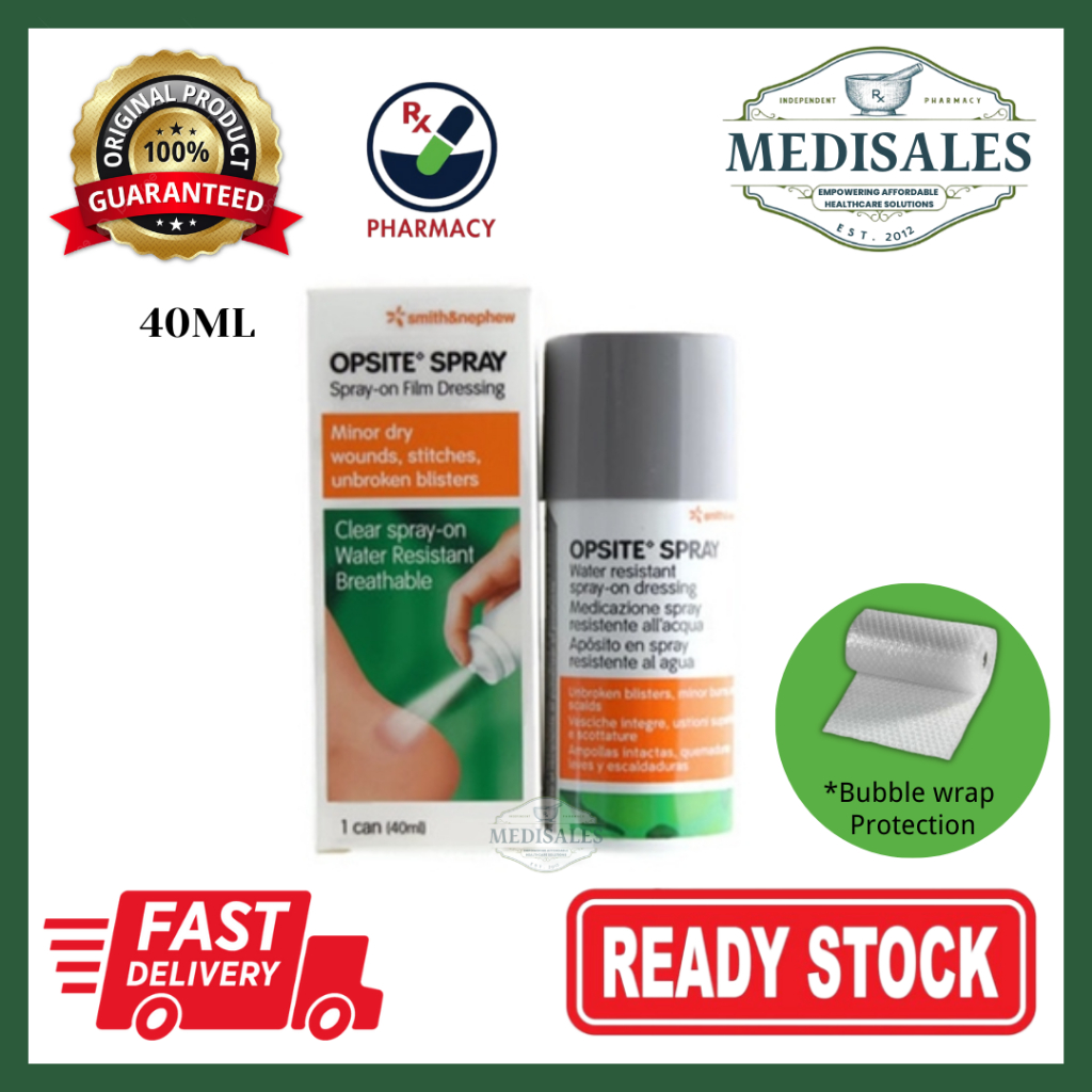 SMITH & NEPHEW OPSITE SPRAY 40ML (EXP 07/2026) | Shopee Malaysia