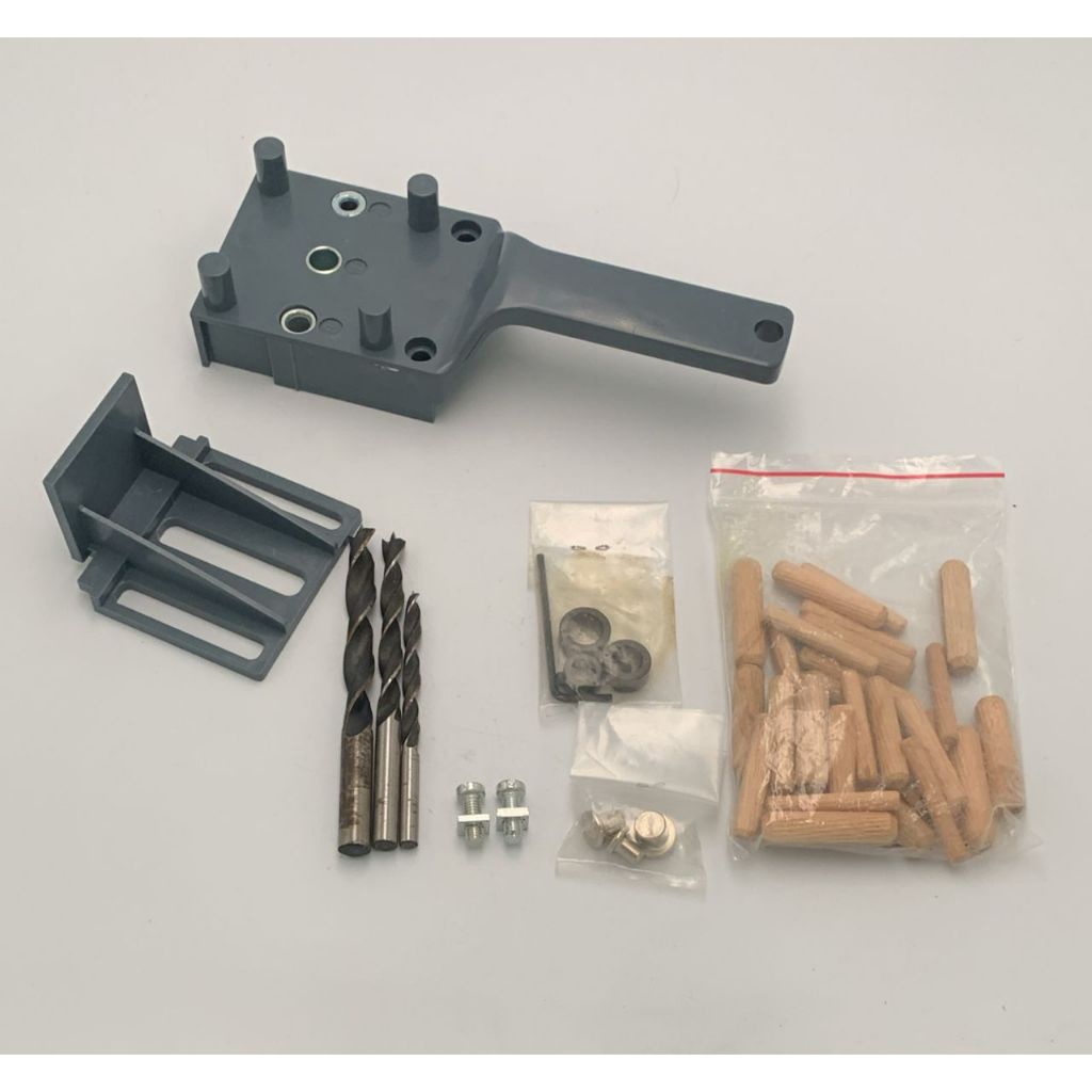 Woodworking Drill Guide Kit Straight Hole Locator Dowel Pins Wood Drill ...