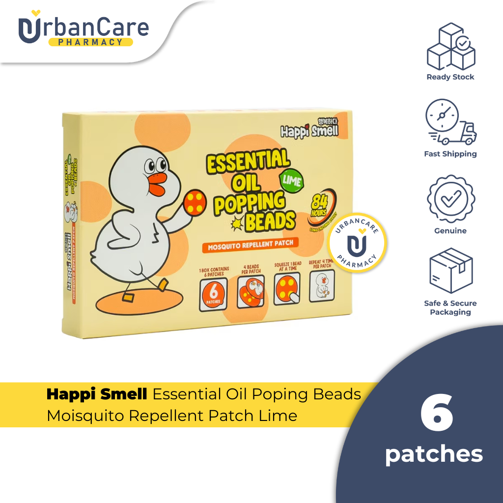Happi Smell Mosquito Repellent Patch (6 patches) | Shopee Malaysia