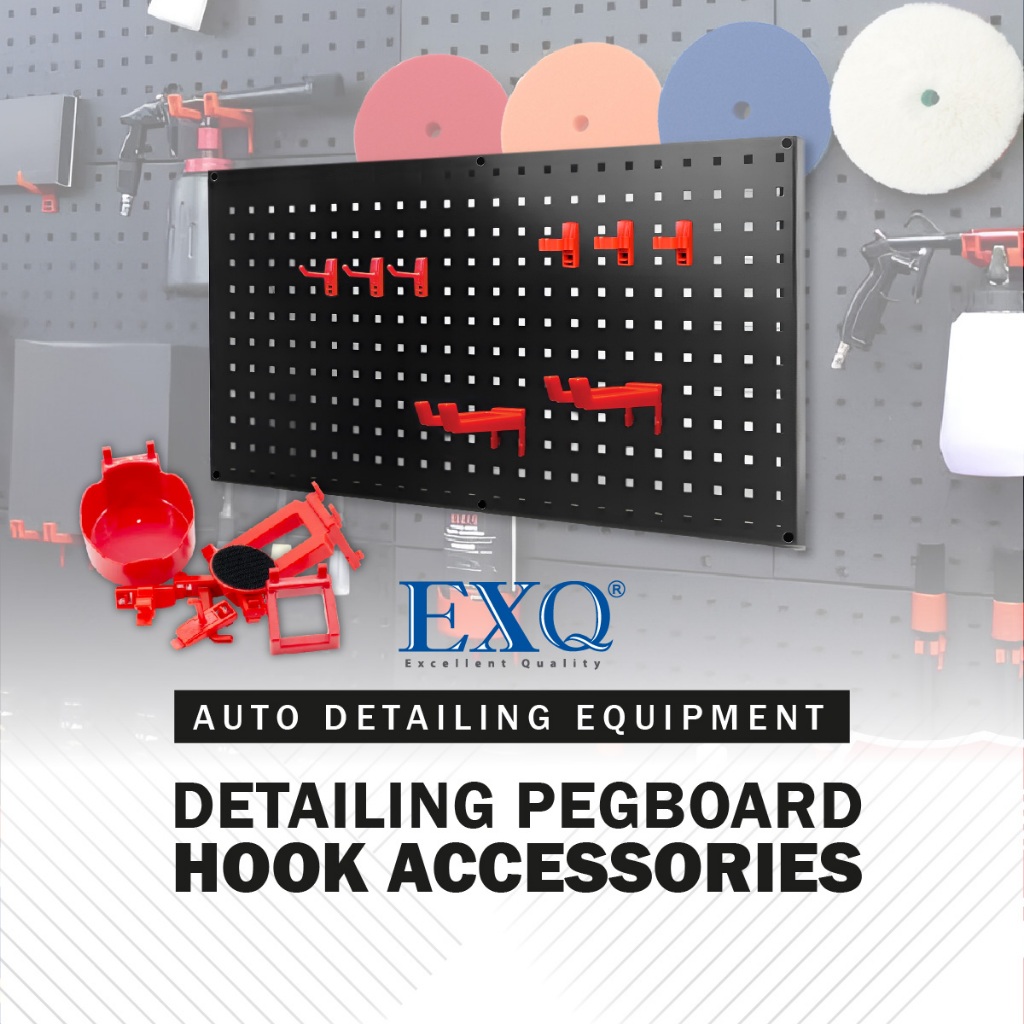 EXQ Detailing Pegboard Hook Accessories Multiple Hook for Auto Detailing Equipment & Tools ...