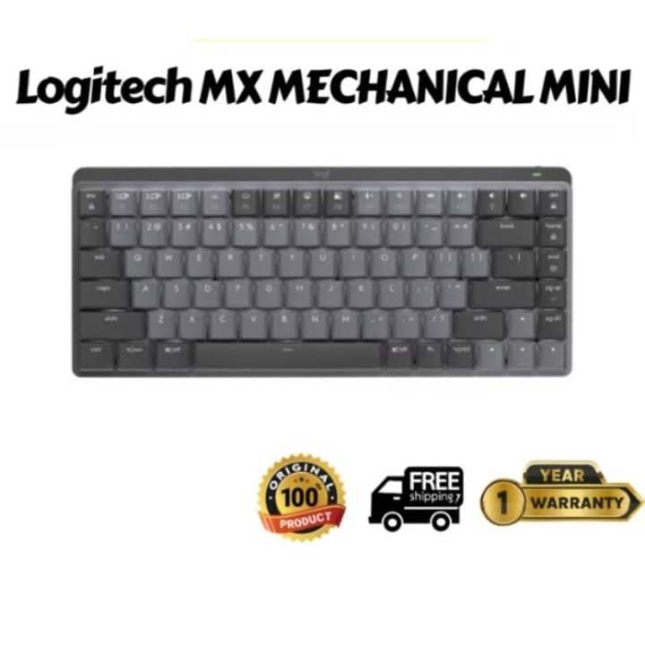Logitech MX Mechanical Mini Wireless Illuminated Keyboard | Shopee Malaysia