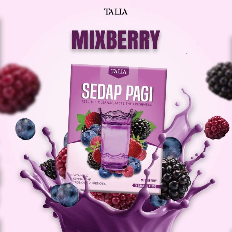 SEDAP PAGI by TALIA Mixedberry Flavour ORIGINAL HQ | Shopee Malaysia