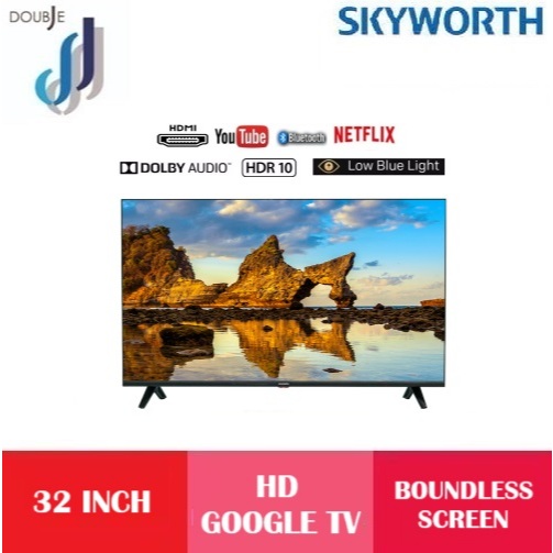 Skyworth 32" 40" Google LED TV STE6600 | Shopee Malaysia