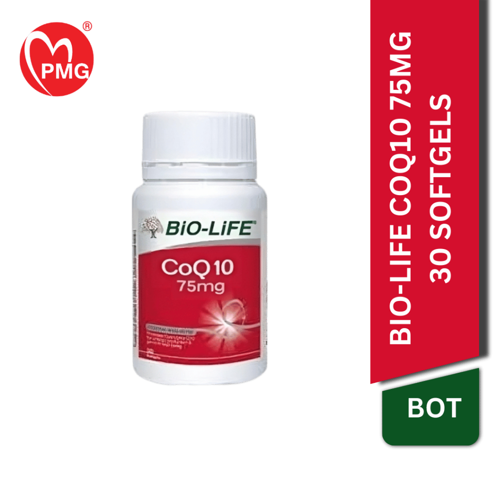 [PMG PHARMACY] Bio-Life CoQ10 75mg Softgels 30's - immune booster ...