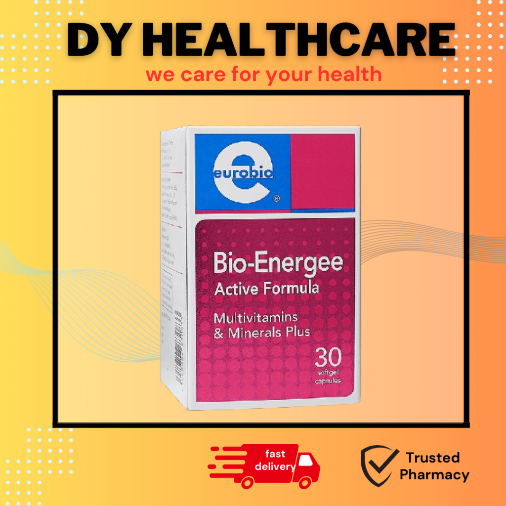 Eurobio Bio-Energee Multivitamin & Mineral 30s [EXP : 10/2026] | Shopee ...
