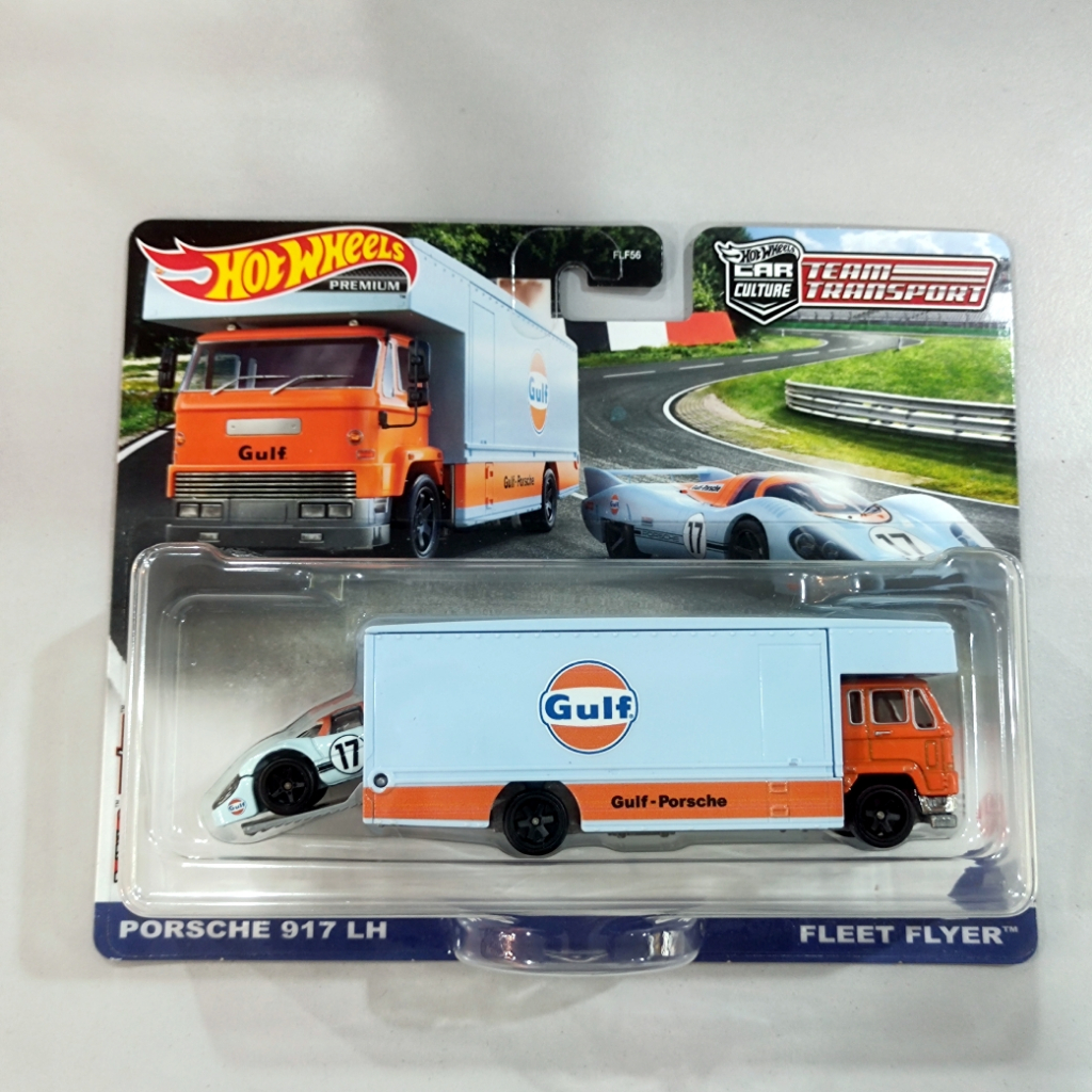 Hot Wheels Team Transport #41 Porsche 917 LH & Fleet Flyer | Shopee ...