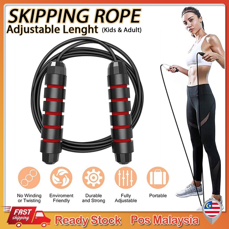 🔥Ready Stock🔥Wire Skipping Rope high quality weighted skipping rope ...