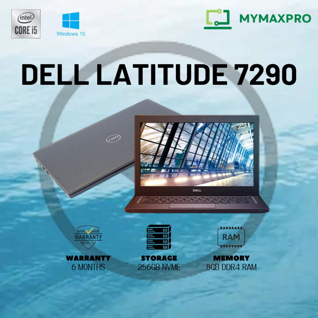 Dell Latitude 7290 Intel Core i5 (8th Gen) 12" Full HD / 8GB RAM ...