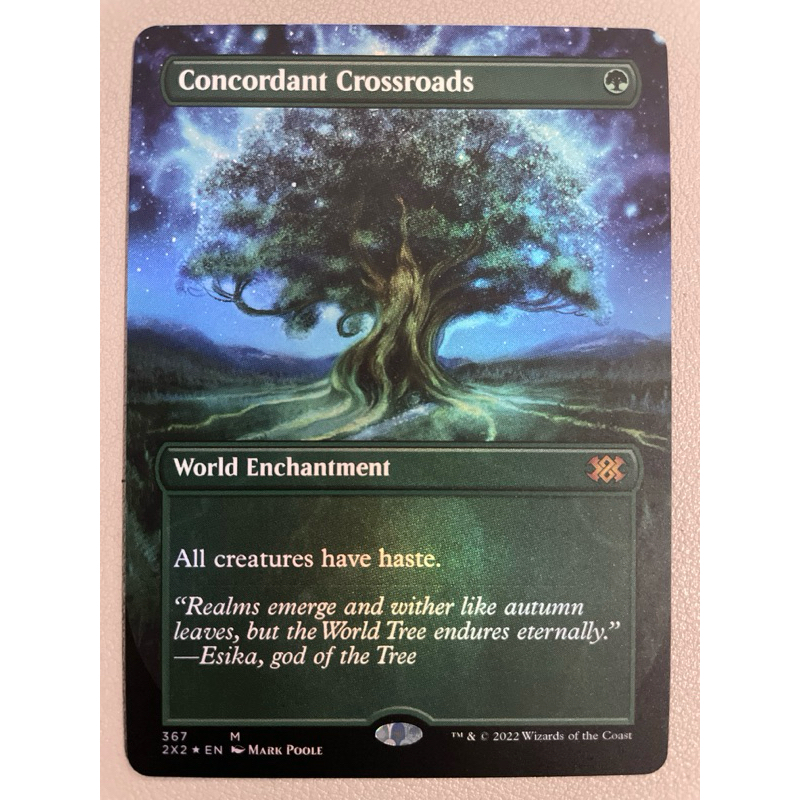 MTG:Double Masters 2022 (2X2) 367 M - Concordant Crossroads (Borderless Foil) | Shopee Malaysia