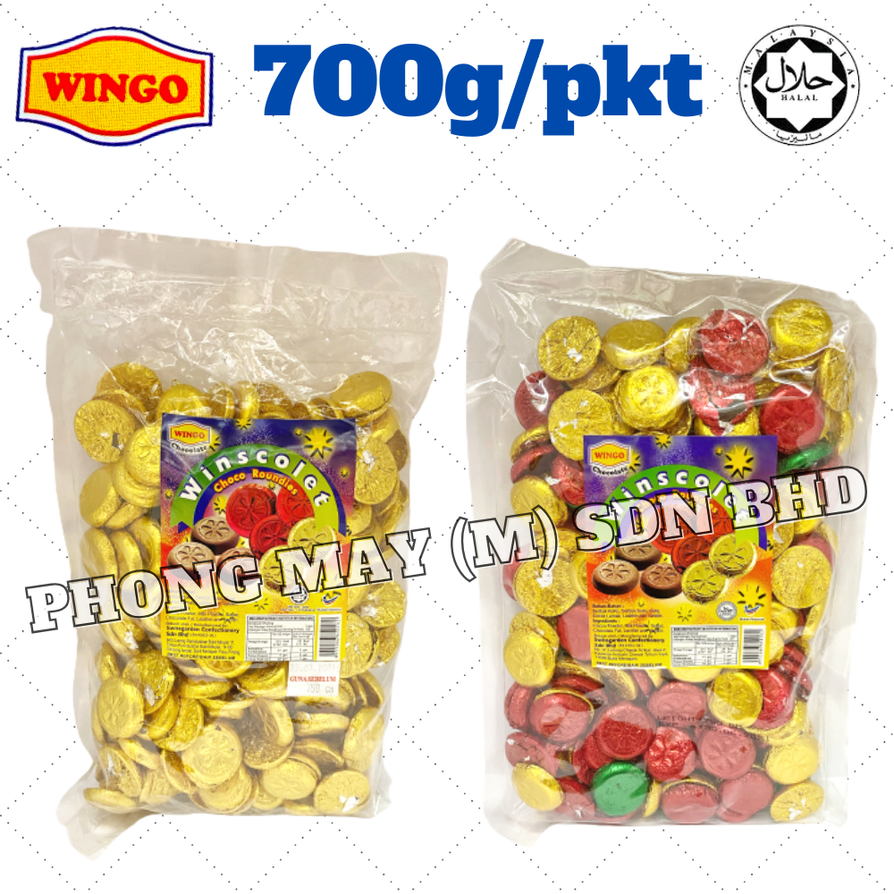 WINGO WINSCOLET CHOCOLATE COIN [700G] | Shopee Malaysia