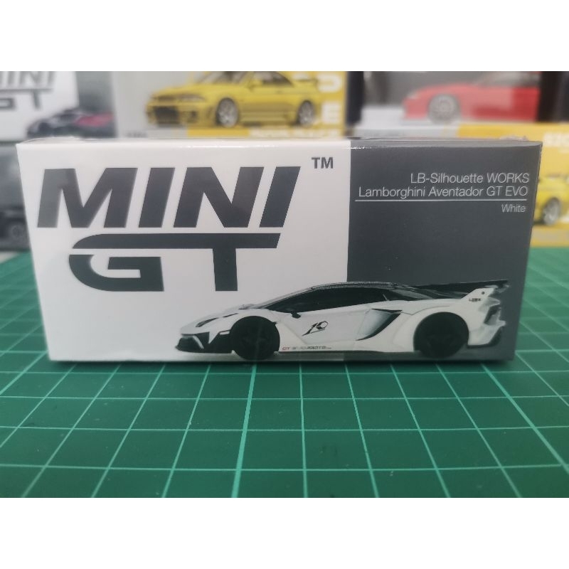 Mini GT 1/64 #467 Lb-Silhouette Works Lamborghini Aventador GT EVO ...