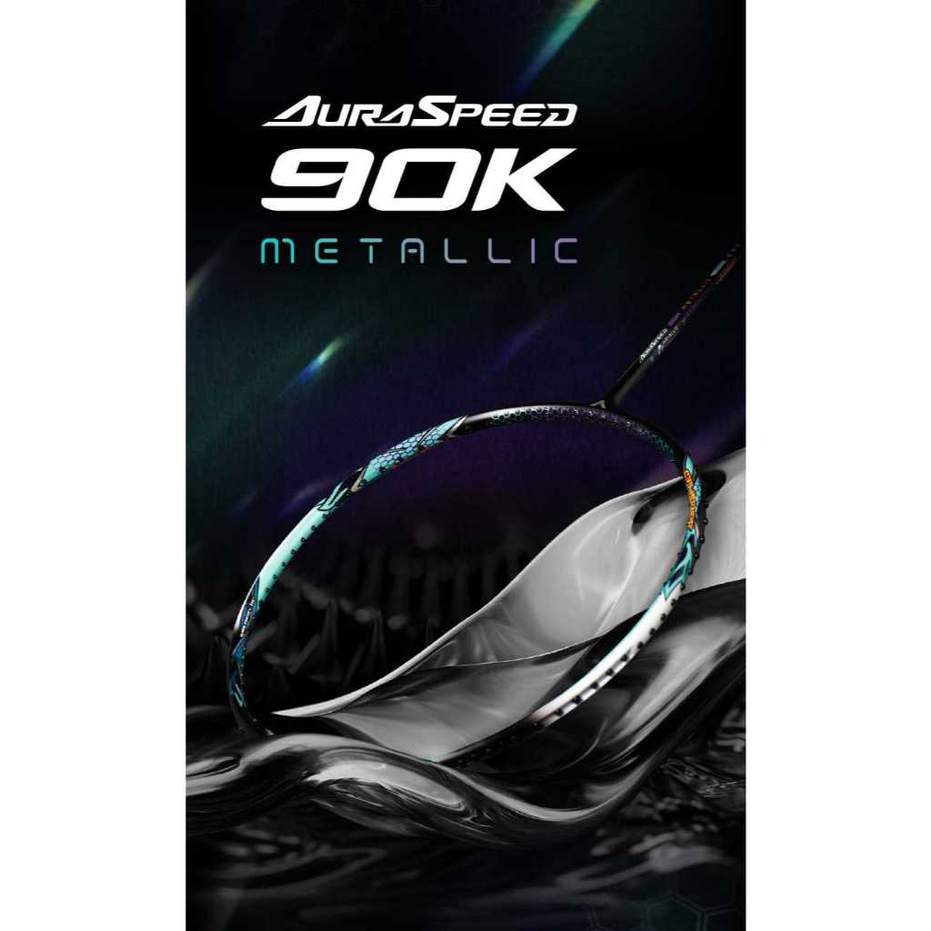VICTOR AURASPEED 90K METALLIC Badminton Racket ARS-90K.M | Shopee Malaysia