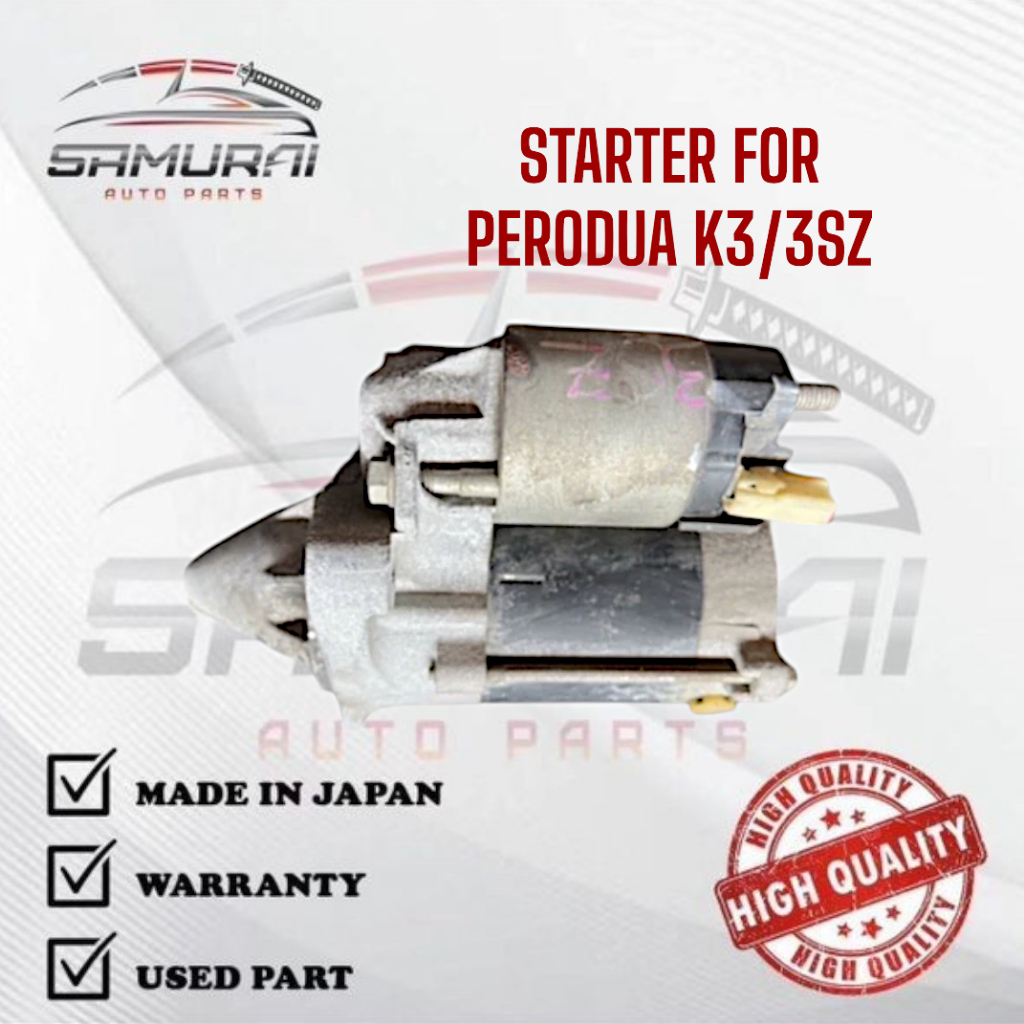 PERODUA K3/3SZ STARTER | Shopee Malaysia