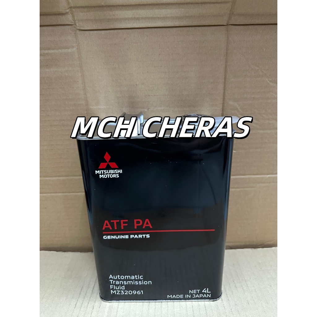 MITSUBISHI AUTOMATIC TRANSMISSION FLUID [ATF PA] 4LITRE | Shopee Malaysia