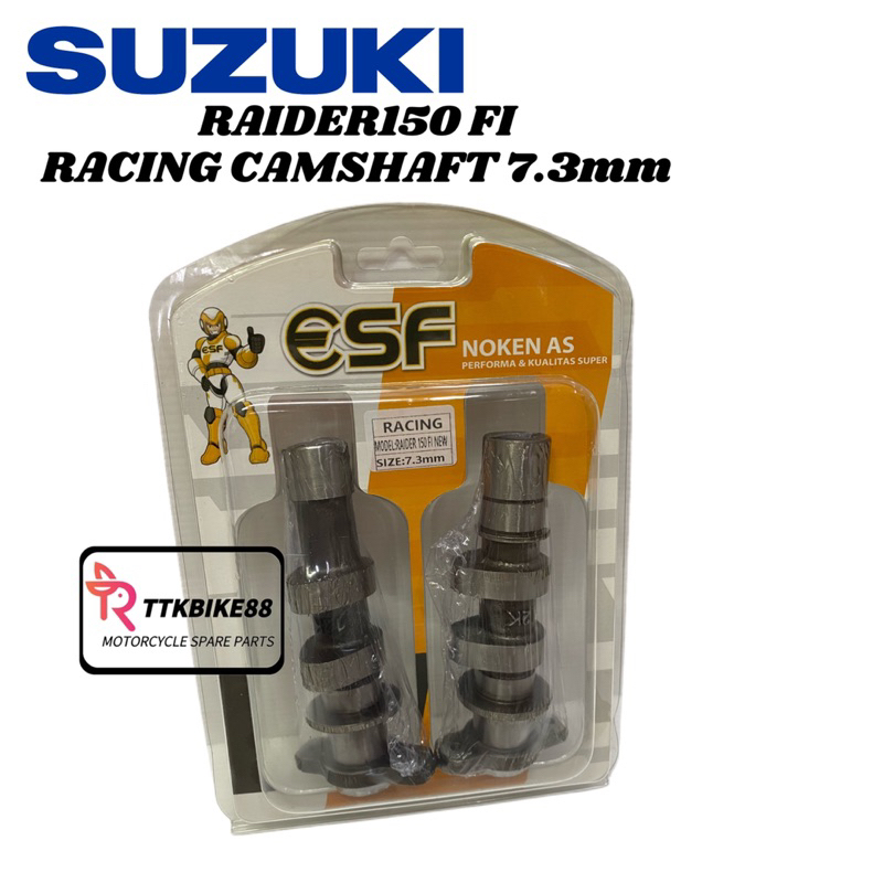 SUZUKI RAIDER150 FI RAIDER-150 CAMSHAFT RACING 7.3mm CAM RACING 1-SET ...