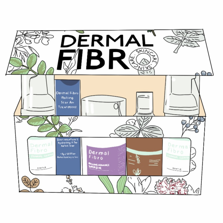 Dermal Fibro 5Pcs Set Box Scar Keloid Scar | Shopee Malaysia