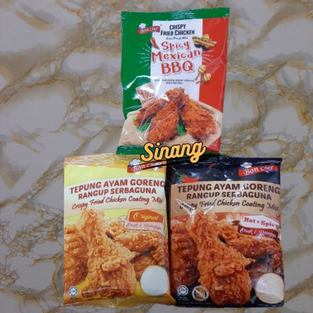 bon chef tepung ayam goreng rangup serbaguna crispy fried chicken ...