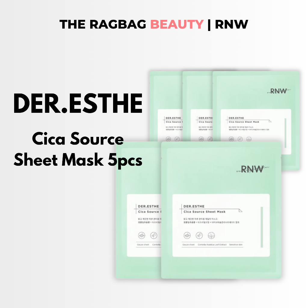 RNW DER.ESTHE Beauty Face Sheet Mask Facial Face Mask Skincare 面膜 ...