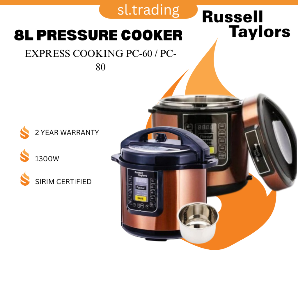 RUSSELL TAYLOR Pressure Cooker PC-80/PC-60 | Shopee Malaysia