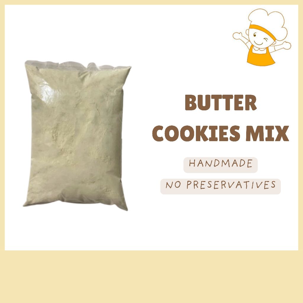 Butter Cookies Mix Flour / Tepung Campuran Kuih Semperit / 奶油饼预拌粉 500g ...