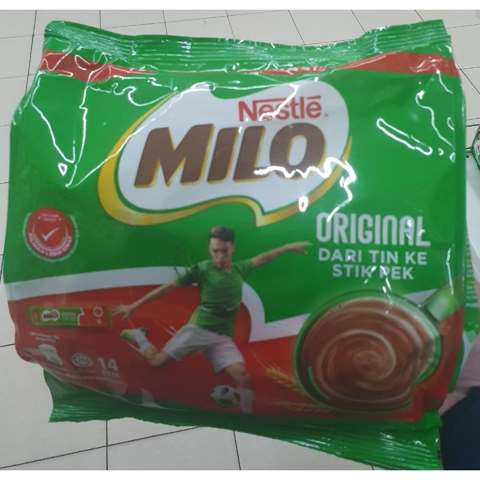 NESTLE MILO 3 in 1 Activ-Go Original Mixes Stp (30g x 14stick) | Shopee ...
