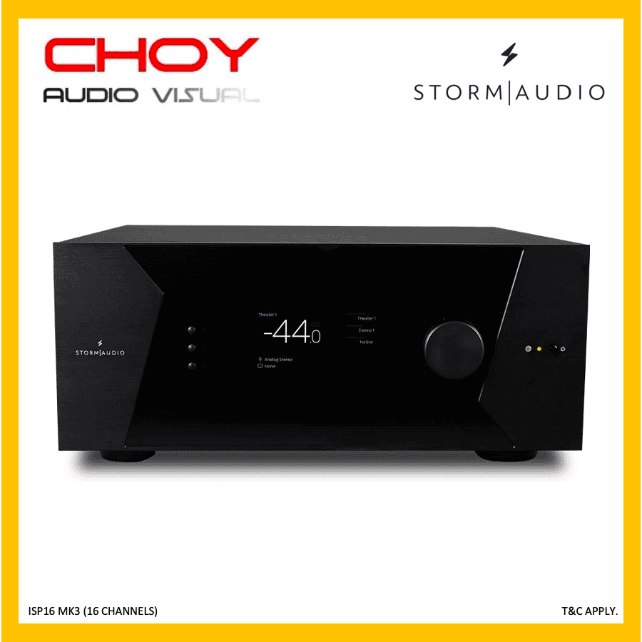 Storm Audio ISP Elite MK3 Immersive Home Theatre Processor - 16 ...