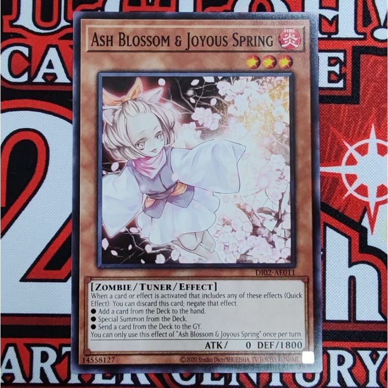 YUGIOH DI02-AE011 Ash Blossom & Joyous Spring [COMMON] | Shopee Malaysia