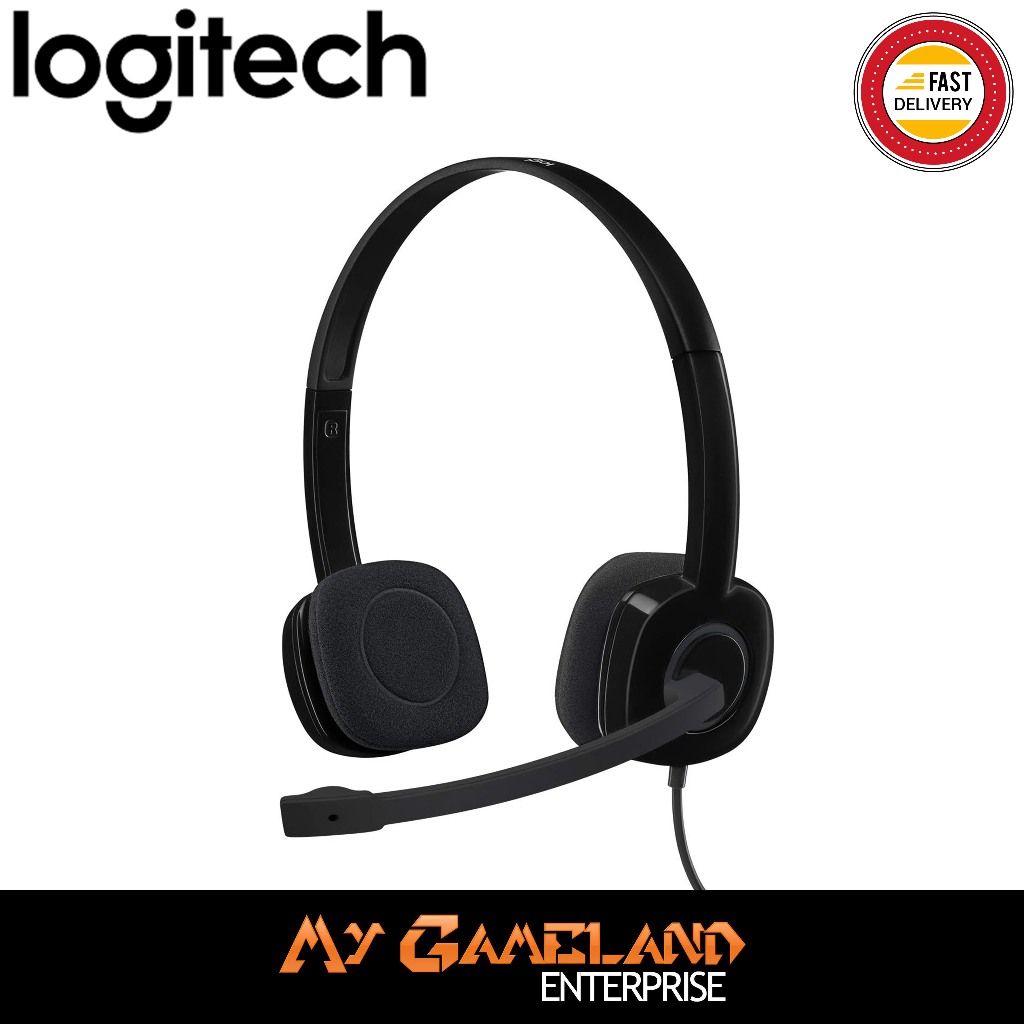 Logitech H151 Wired Headset (BRAND NEW) | Shopee Malaysia