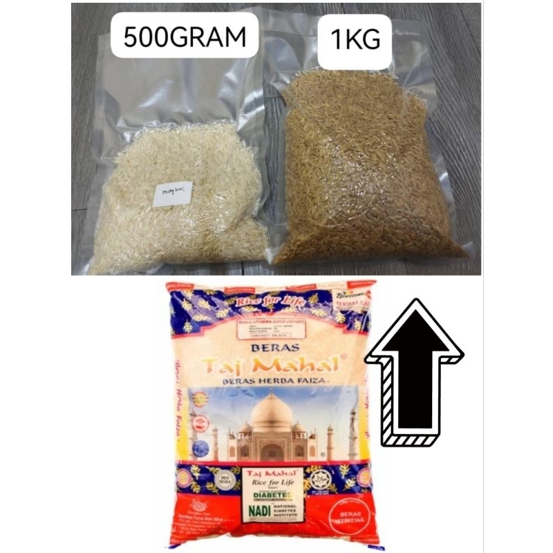 BERAS HERBA FAIZA T@J MAHAL. (REPACK) SEMENANJUNG ONLY | Shopee Malaysia