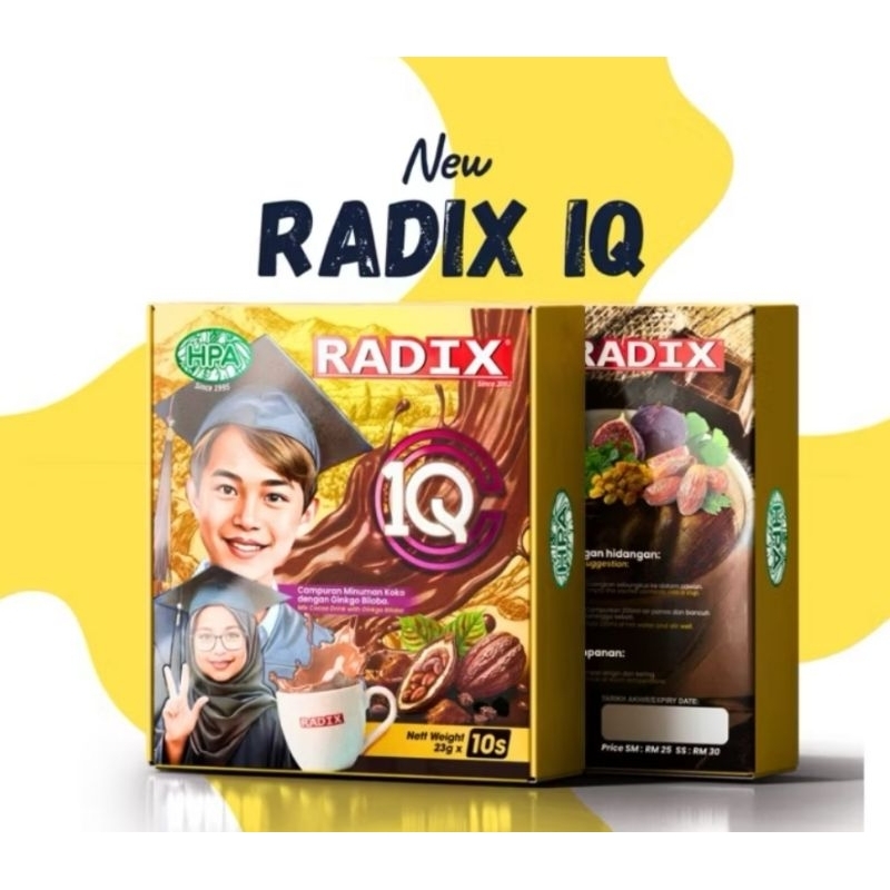 HPA RADIX IQ VERSI BARU DALAM SACHET - 10 SACHET | Shopee Malaysia