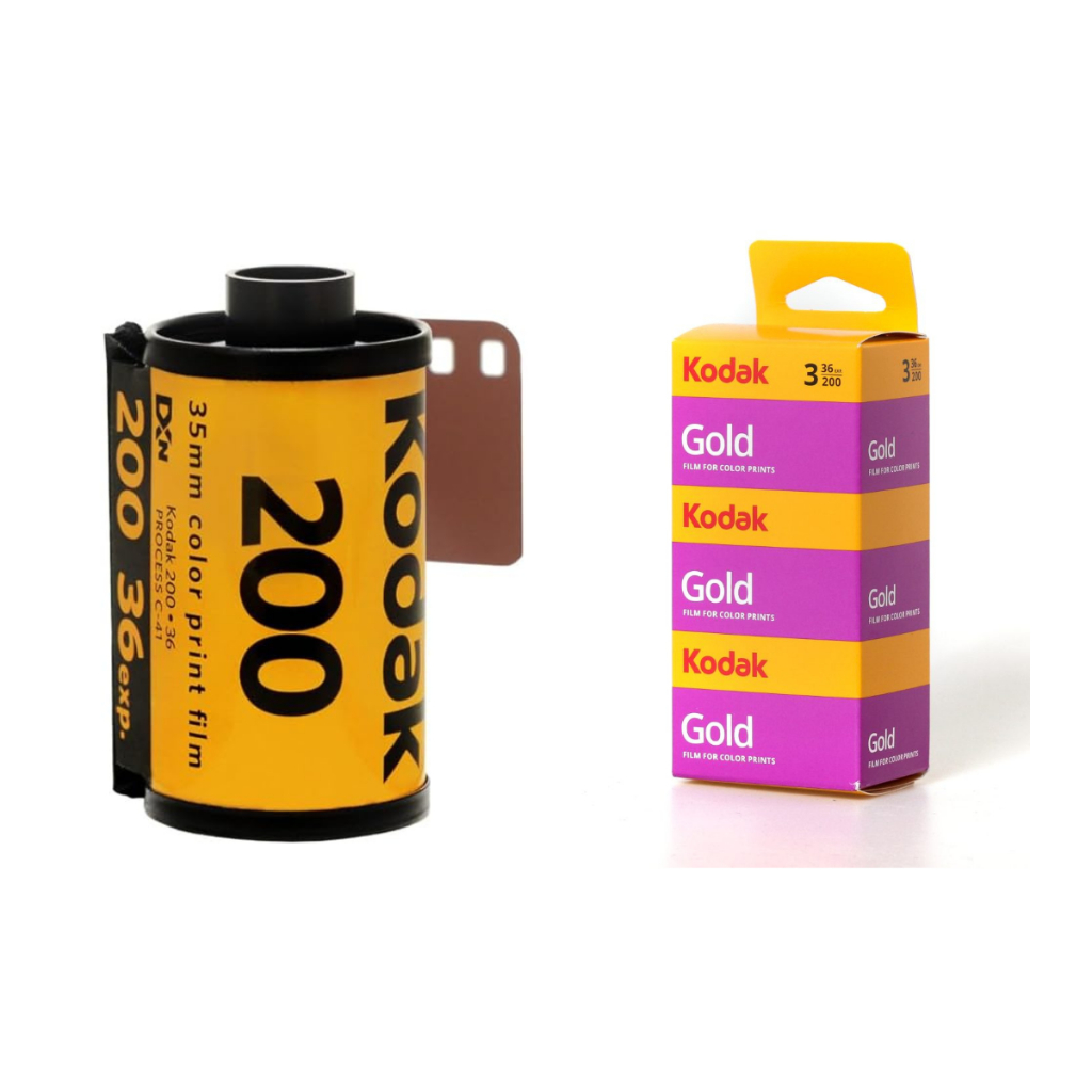 Kodak GOLD 200 Color Negative Film (35mm Roll Film, 36 Exposures) - (single roll no box ...