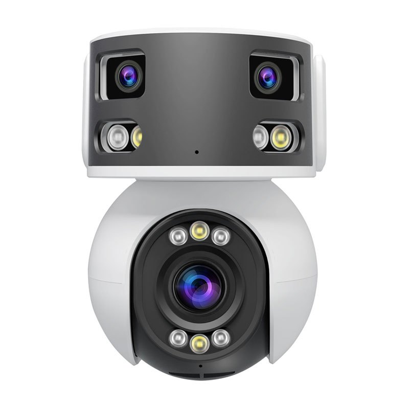 SriHome SH055 Multi-Lens CCTV Super Wide Angle 8MP Panoramic PTZ ...