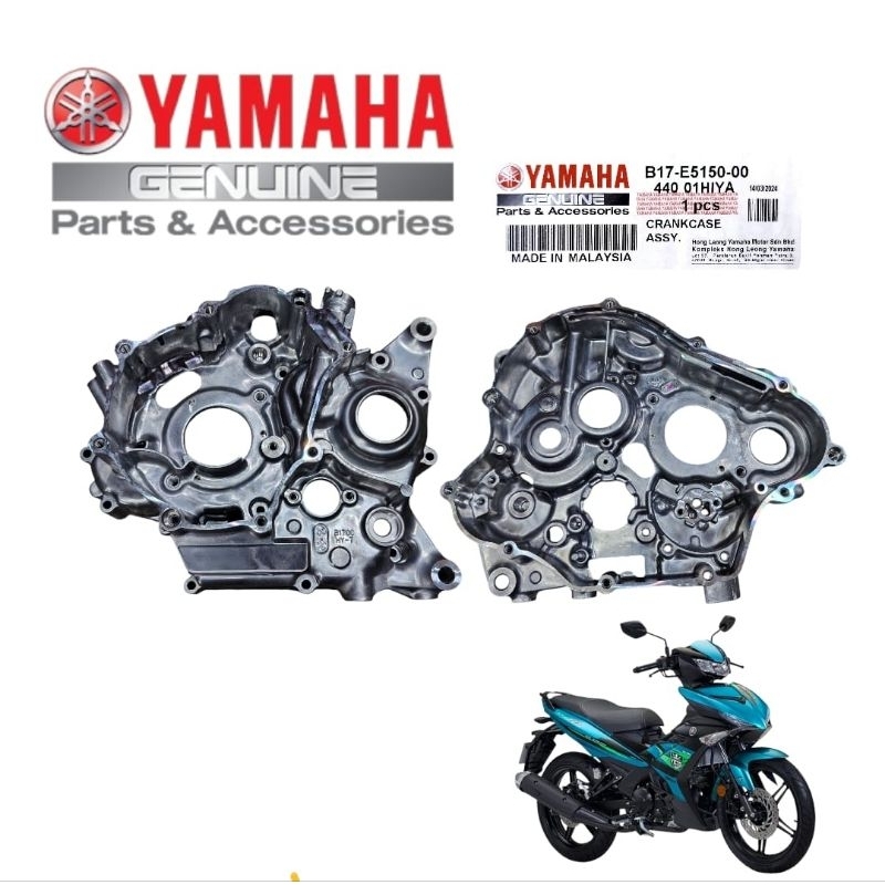 Y15ZR V1/V2 CRANK CASE ENGINE CRANKCASE 100% ORIGINAL YAMAHA | Shopee Malaysia