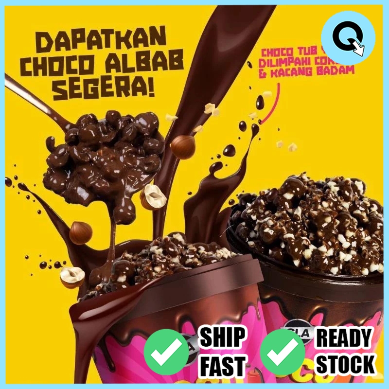 QFL Ready Stock! Choco Albab (Choco Rice/Choco Ball/Mini Choco Crunch ...