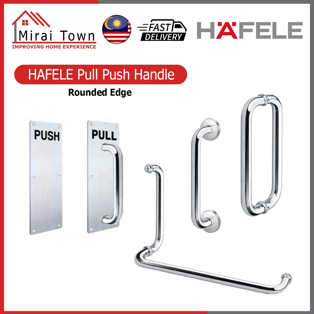 HAFELE Pull Push Handle Stainless Steel Handicapped Toilet Hardware ...