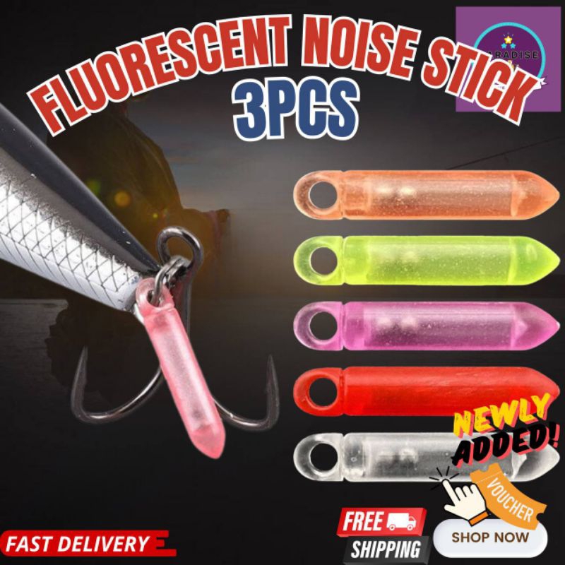 【3pcs】fluorescent stick multifunctional hangable glow stick built-in ...