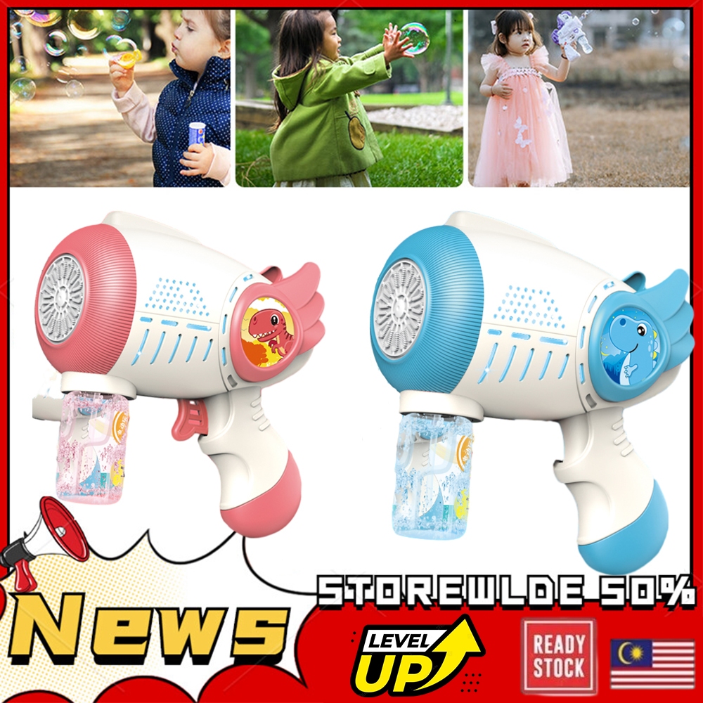 Bubble machine handheld fully automatic large capacity bubble gun ...