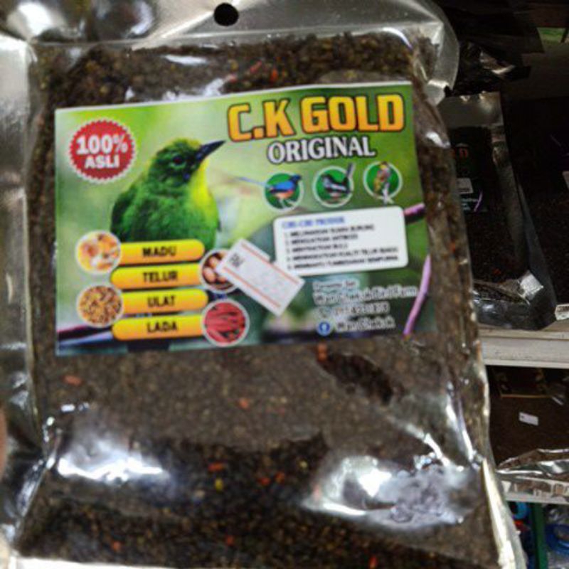 MAKANAN BURUNG/DEDAK BURUNG C.K GOLD ORIGINAL | Shopee Malaysia