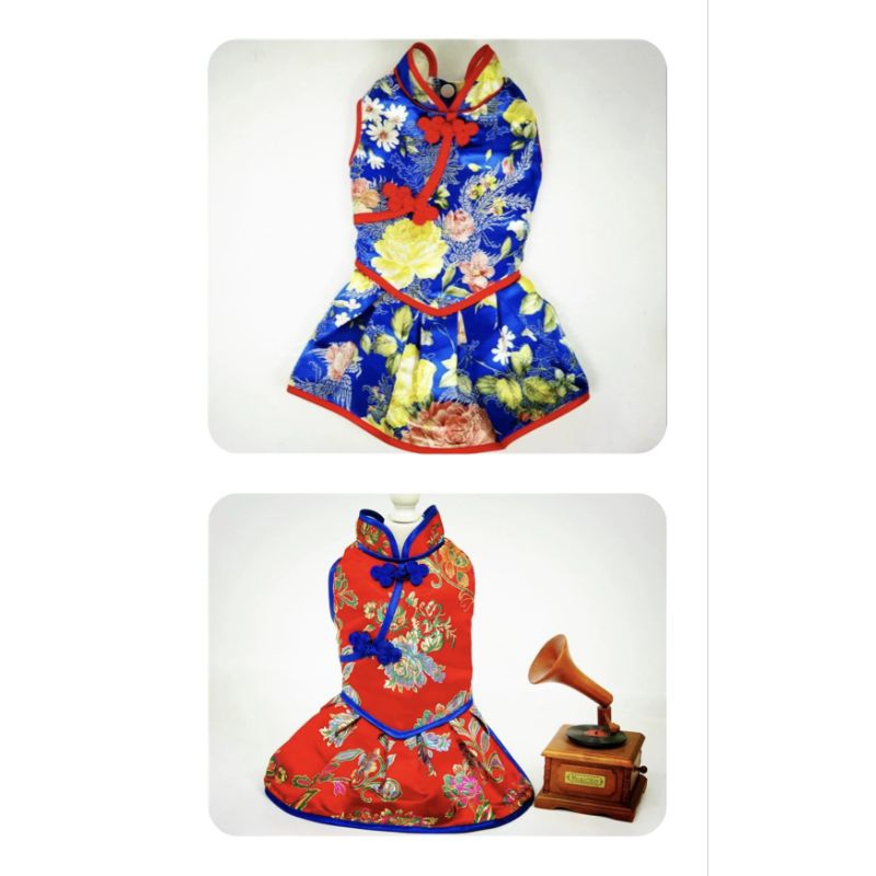 [KL ready stock] Baju kucing cat traditional chinese dress CNY dog ...
